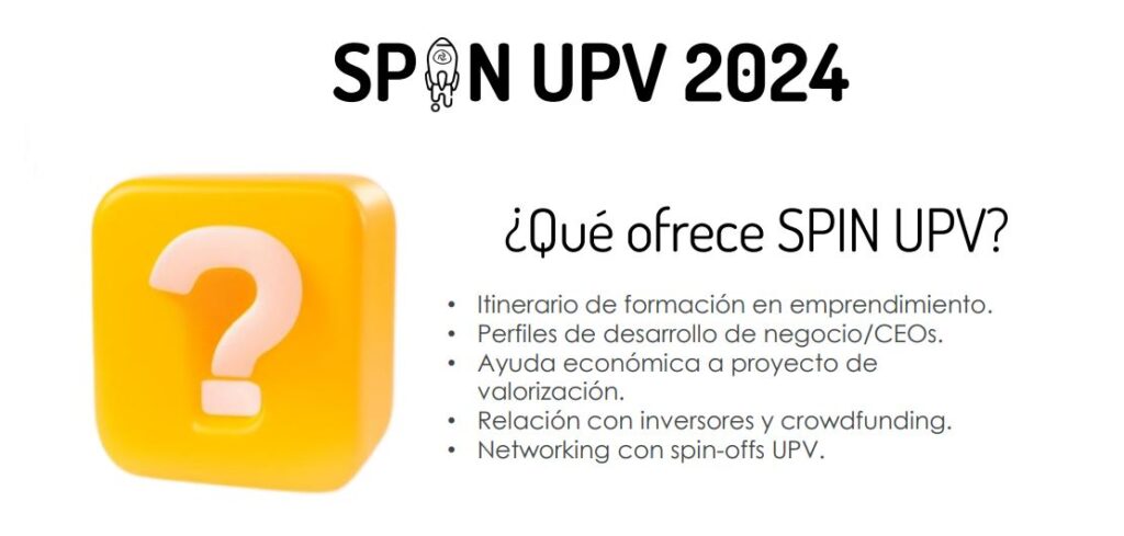 SPIN UPV training itinerary open to PhD students | DOCTORALS | UPV