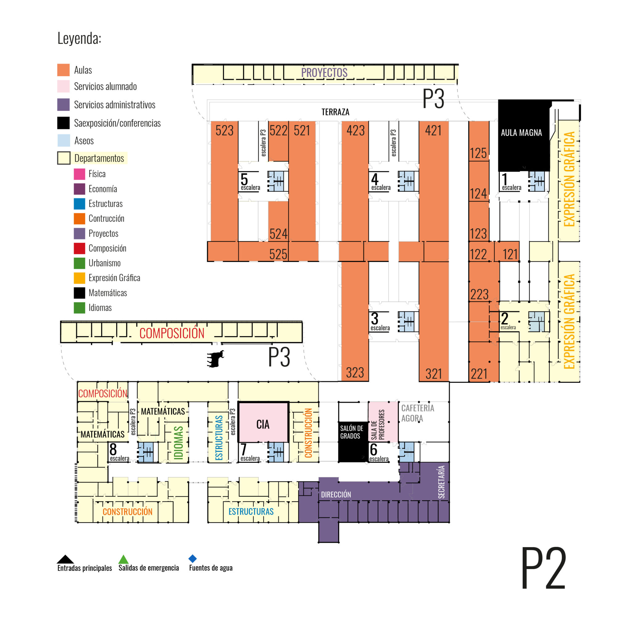Localización y planos | ETSA | UPV
