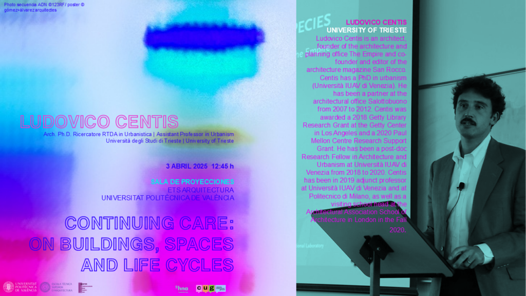 LUDOVICO CENTIS Conference | ETSA | UPV