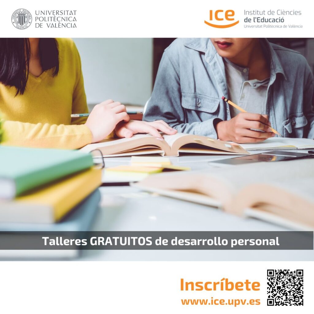 Personal development workshops for UPV students | ICE | UPV