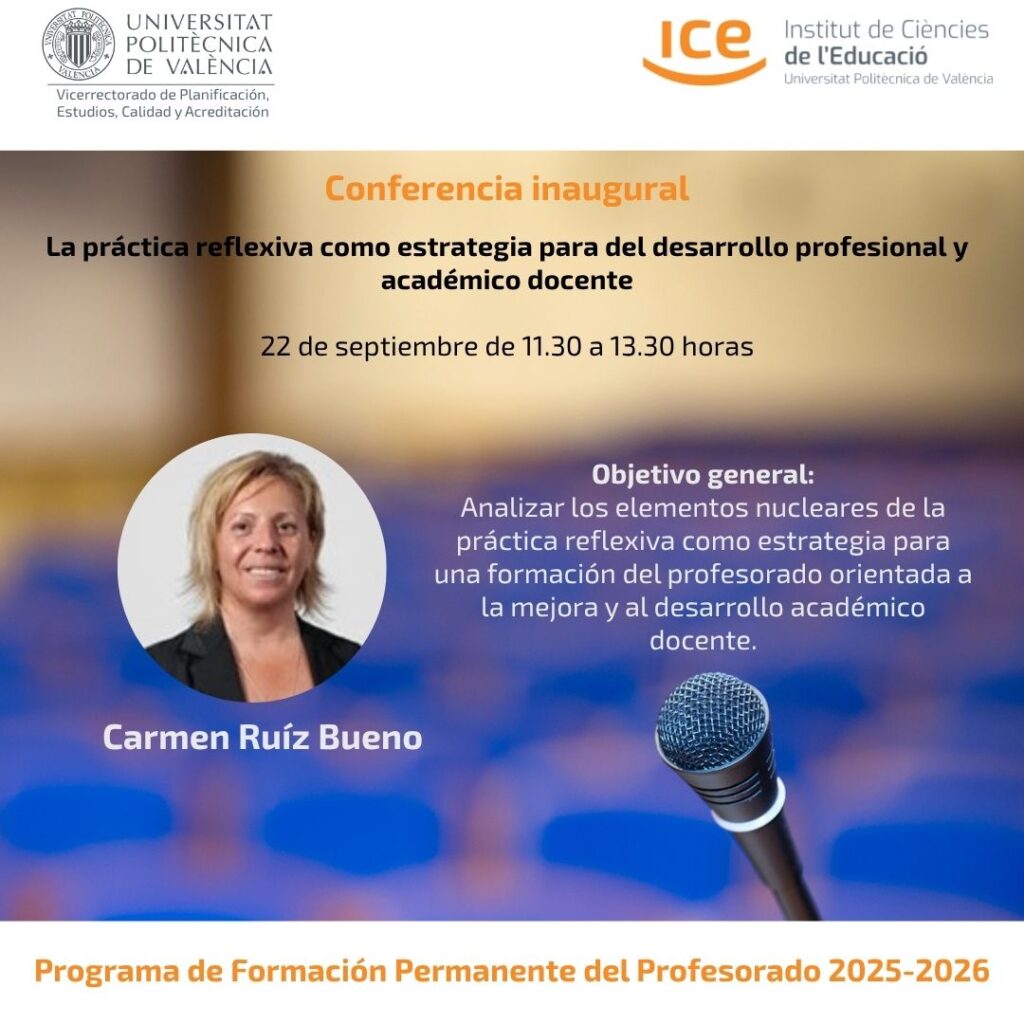 Conferencia inaugural del Programa de Formación Permanente del ...