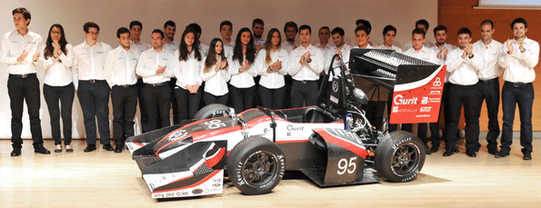 Noticia UPV: La UPV presenta FSUPV-02, el coche con el que competirá en ...