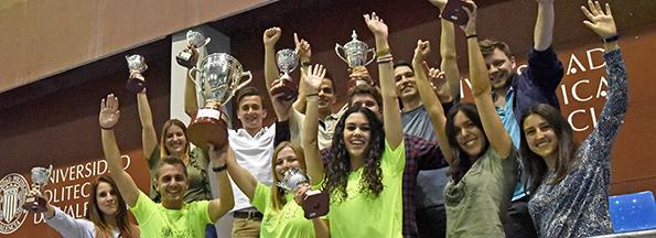 Noticia UPV: La Facultad de ADE, ganadora del XXVII Trofeo UPV. La ETSA ...
